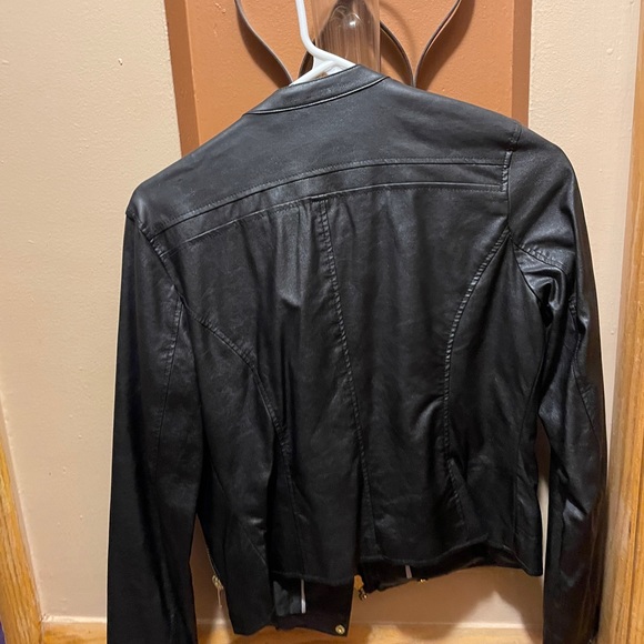 Jackets & Coats | Leather Like Used Jacket | Poshmark